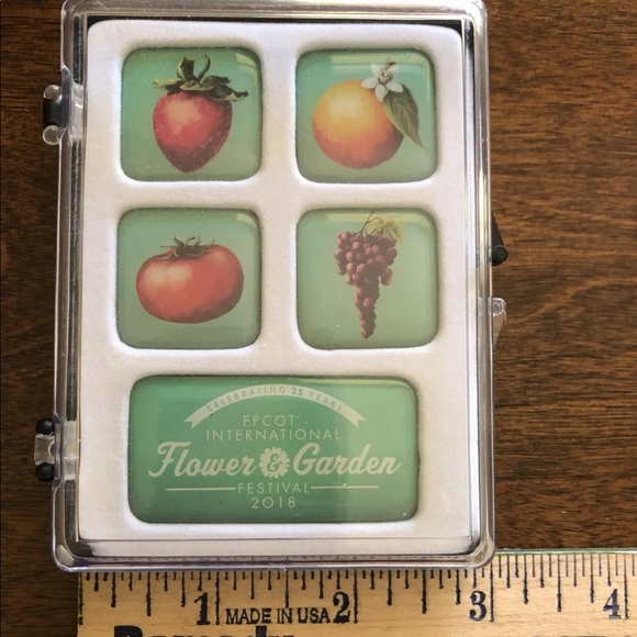 Disney | Other | Disney Epcot Flower And Garden Magnets | Poshmark